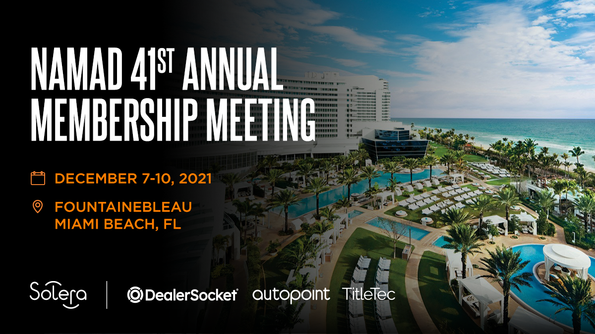 NAMAD 2021 Annual Conference | DealerSocket