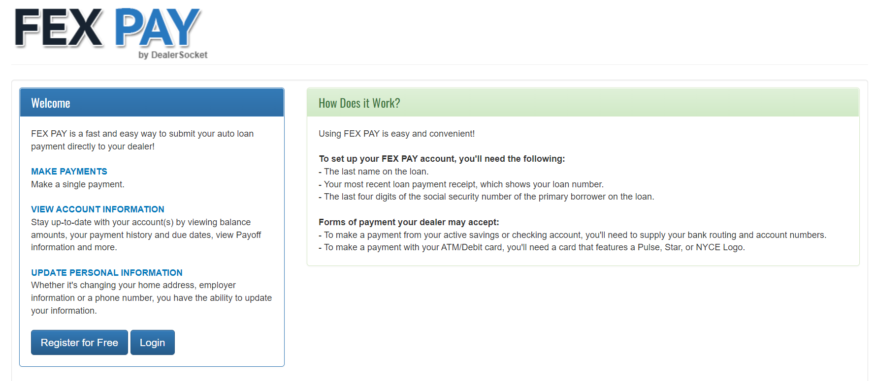 IDMS - GLBA MFA - FEX | DealerSocket